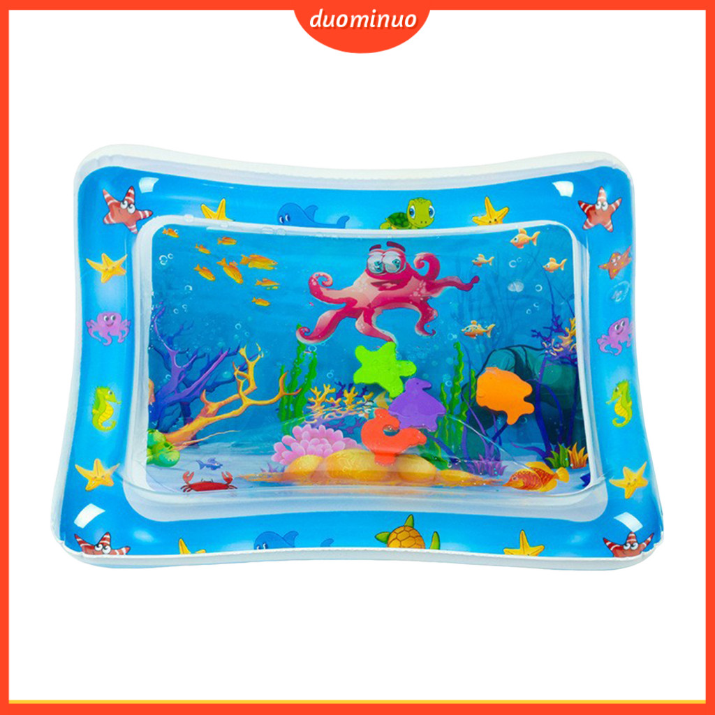 DU| Children Water Mat with Fish Design Thickened Water Sensory Mat ...