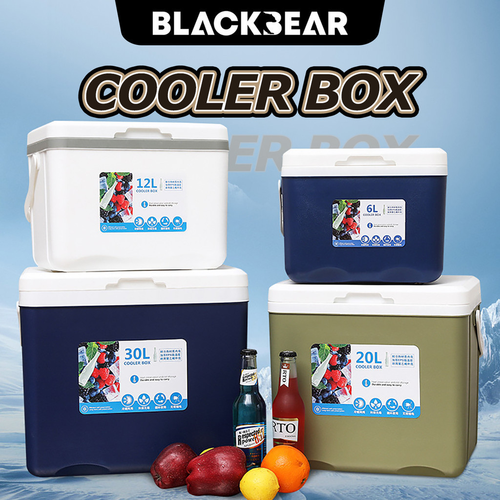 BLACKBEAR Camping Ice Box Cooler Box Outdoor Coolerbox Fishing Food ...