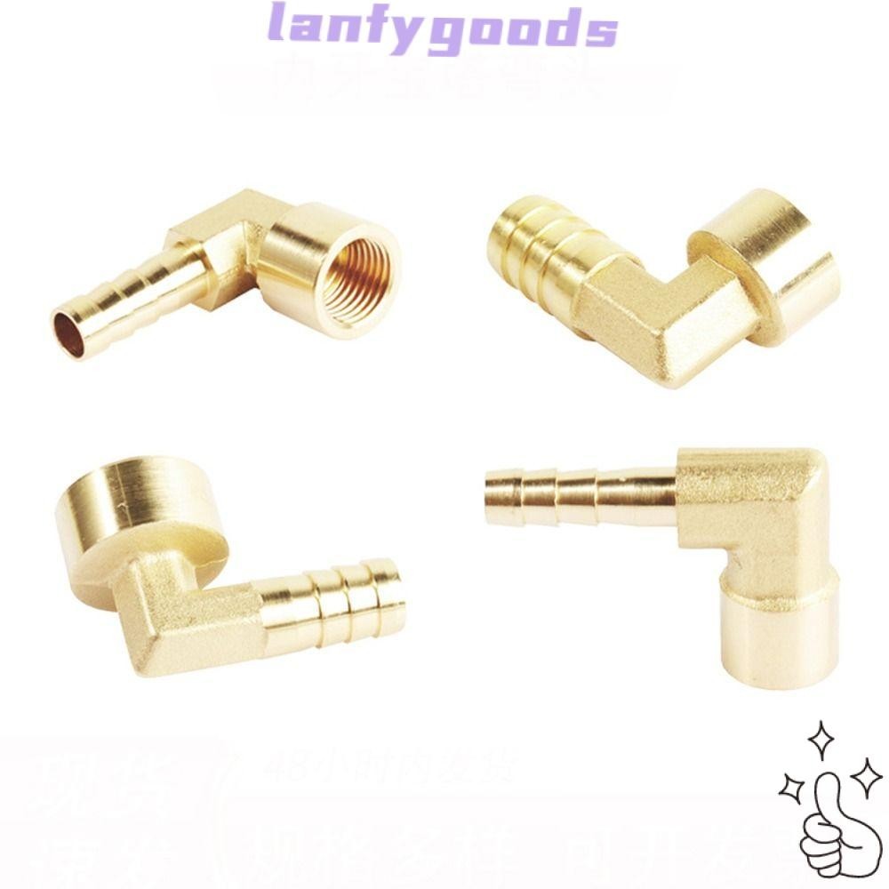 LAN PLF Pipe Joint, 1/8" 1/4" 3/8" 1/2" Brass Pipe Fitting Hose Barb ...