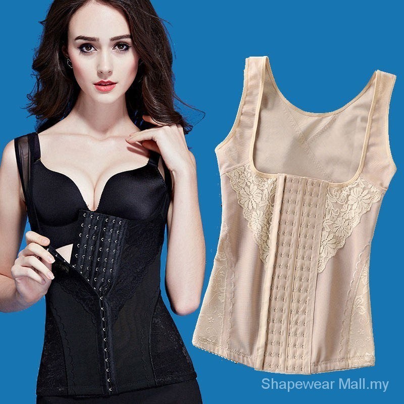 (S-3XL) Courbe Korset Original Women's High Waist Slimming Girdle Tummy Control Girdle Bengkung ...