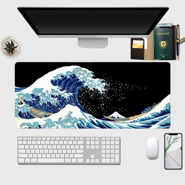 Wave E-Sports Gaming Keyboard Mouse Pad Office Desk Mat | Shopee Malaysia