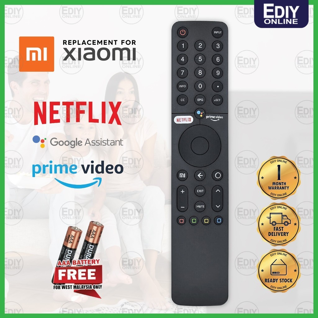 【𝐅𝐑𝐄𝐄 𝐁𝐀𝐓𝐓𝐄𝐑𝐘 𝐀𝐀𝐀𝐗𝟐】xiaomi Remote 4s 4 4a 4c 4x 4k 3 2 1 S Ver 3 Mi Tv