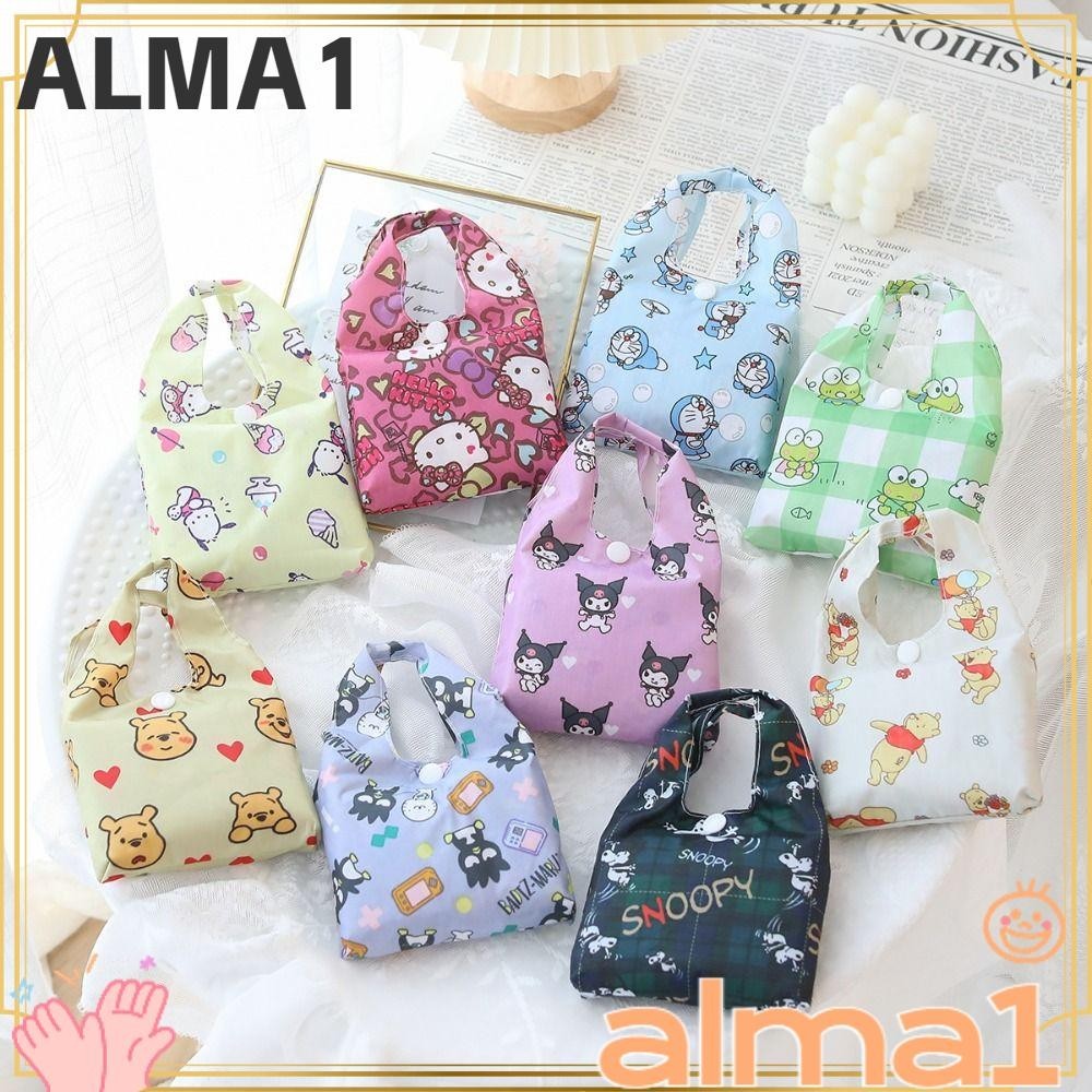 ALA Travel Grocery Bag, Waterproof Foldable Shopping Bag, Reusable ...