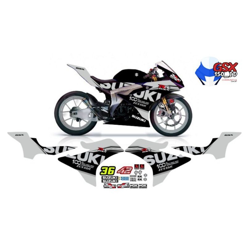 Decal GSX R Livery 2020 (semi) | Shopee Malaysia