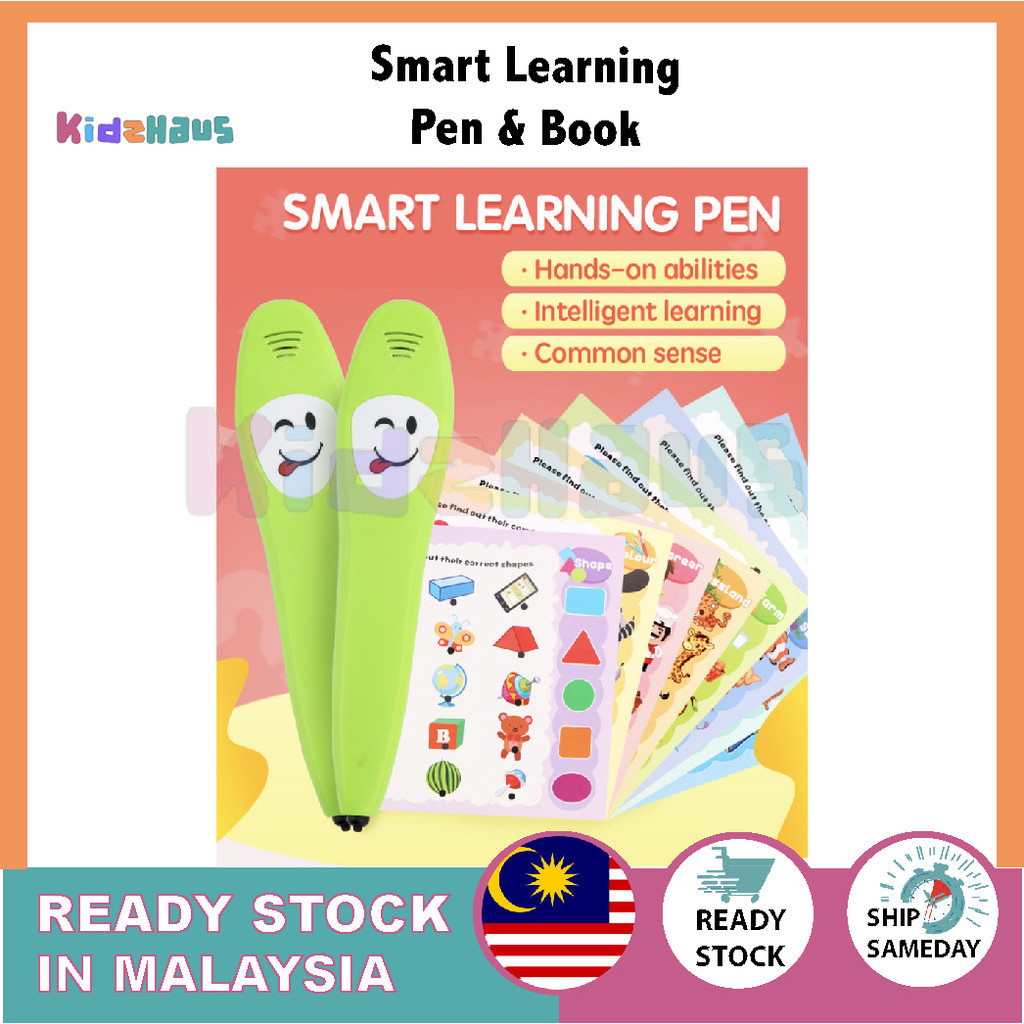 Kid Smart Learning Pen Parent-child Interaction Educational Reading ...
