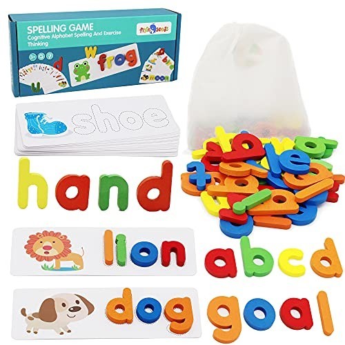 See and Spell Learning Toys, CVC Word Builders with Sight Words Flash ...
