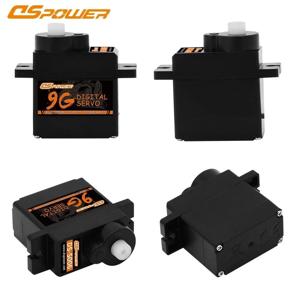 DSPOWER 9G Waterproof 1.5KG Digital Micro Servo Mini Servo for RC Plane ...