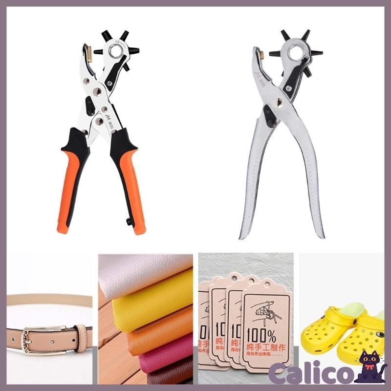 Cali Leather Hole Punch Heavy Duty Hole Puncher Multi Hole Sizes Maker ...