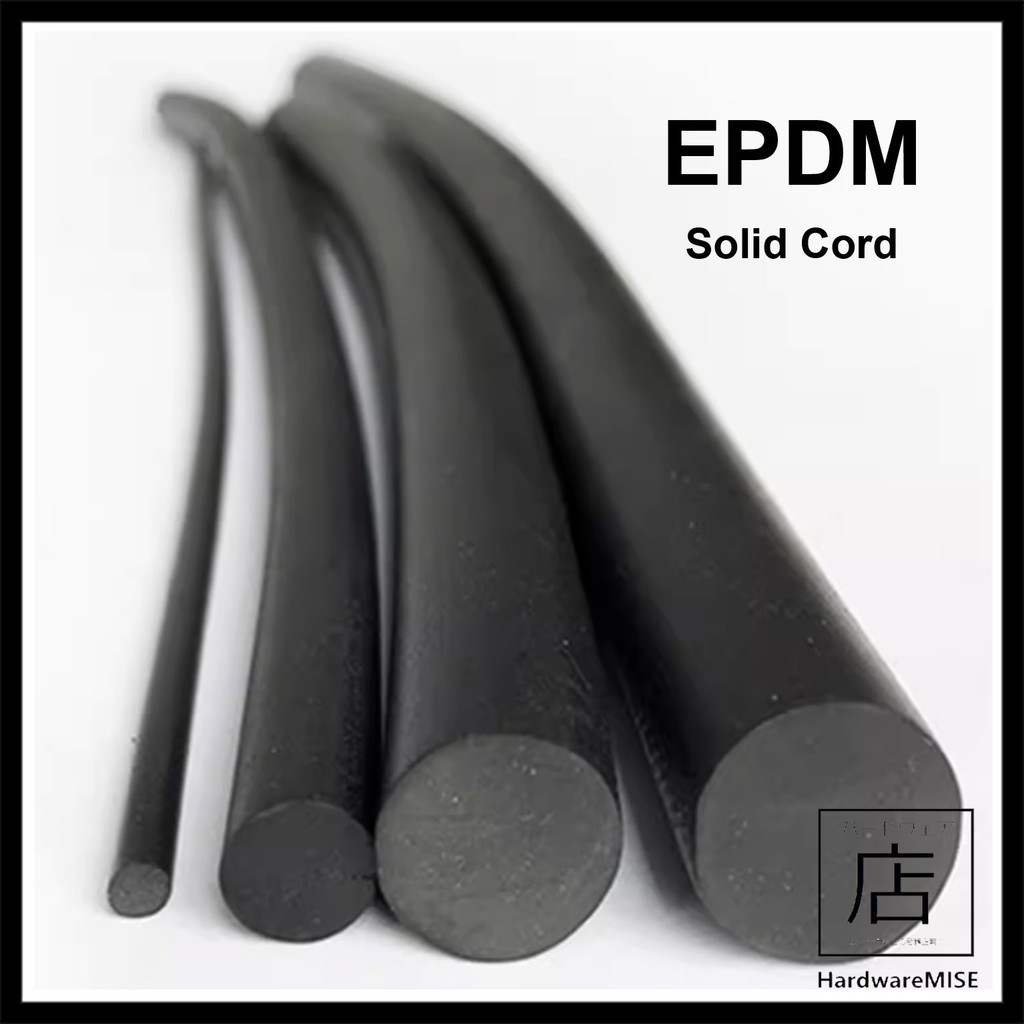Solid EPDM O Ring Cord Black EPDM Rubber Round Cord Malaysia Supplier ...