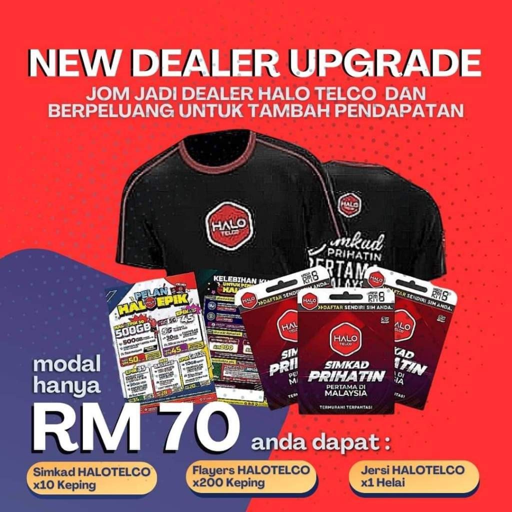 UPGRADE DEALER - 𝗣𝗘𝗞 𝗣𝗘𝗥𝗠𝗨𝗟𝗔𝗔𝗡 𝗥𝗔𝗞𝗔𝗡 𝗡𝗜𝗔𝗚𝗔 𝗦𝗜𝗠 𝗞𝗔𝗗 𝗛𝗔𝗟𝗢 𝗧𝗘𝗟𝗖𝗢 𝗧𝗨𝗡𝗘 𝗧𝗔𝗟𝗞 ...