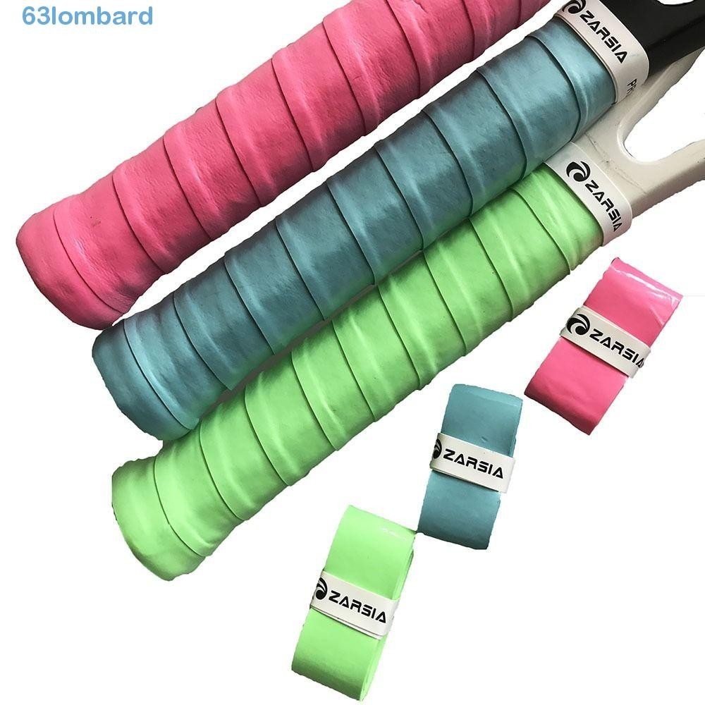 LOMBARD Anti-slip Tennis Overgrips, Polyester Ammonia Tacky Feel ...