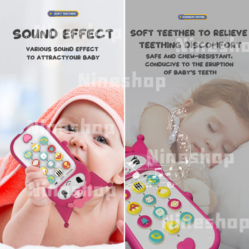 Kuromi Sanrio Music Phone Toys For Kids English Cute Education Learning ...