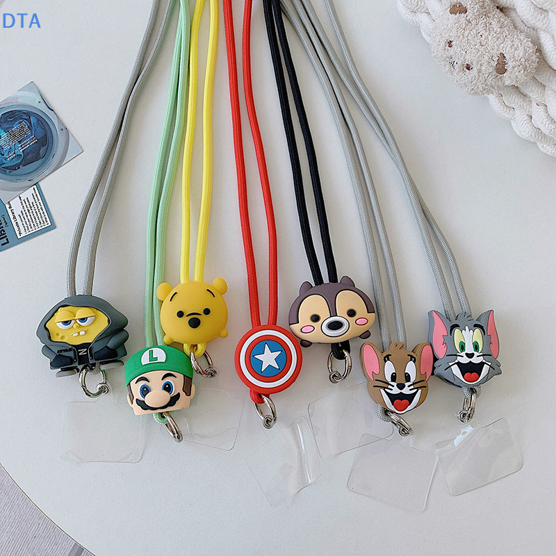 DTA Long Cartoon Cute Phone Hanging Rope For Iphone Android Kuromi ...