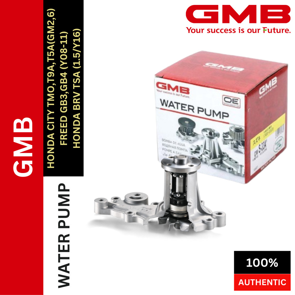 GWHO-61 GMB WATER PUMP HONDA CITY TMO,T9A,T5A(GM2,6) FREED GB3,GB4 (Y08 ...