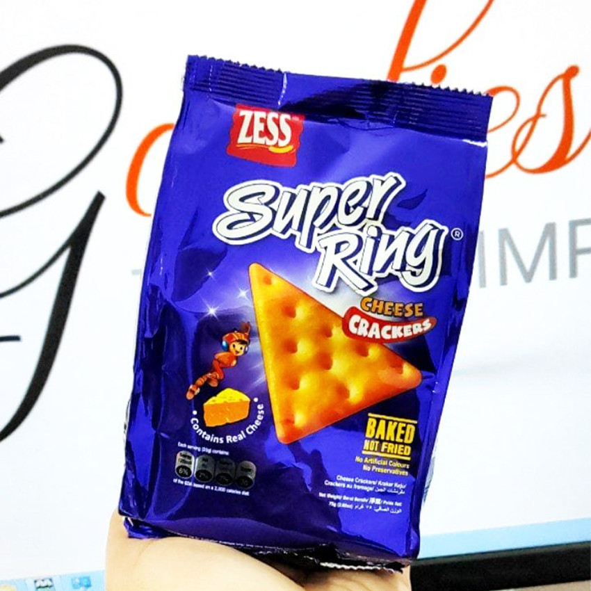 Zess Super Ring Cheese Crackers 75g Pack B182 | Shopee Malaysia