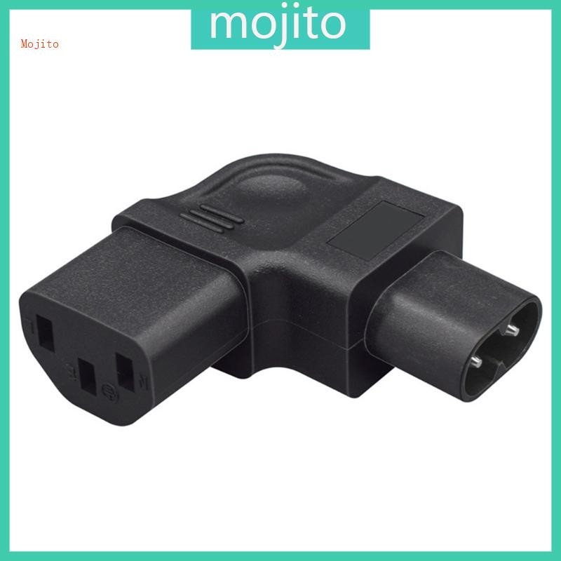 Mojito IEC320 C8 to C13 Rightward Bend Power Plug Figure 8 Shape Male ...