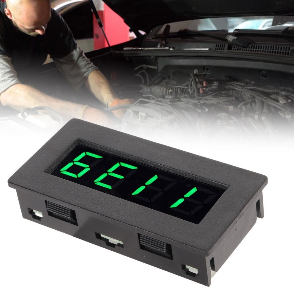 Maib Digital Frequency Meter Speedometer DC 8 To 15V Motor Tachometer ...