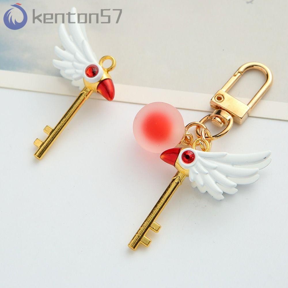 KENTON Kinomoto Sakura Keychain, Card Captor Sakura CLAMP Cardcaptor ...