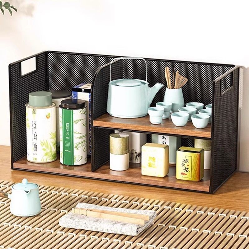 Kitchen Multi-Layer Cup Storage Rack, Living Room Dining Table Cup ...