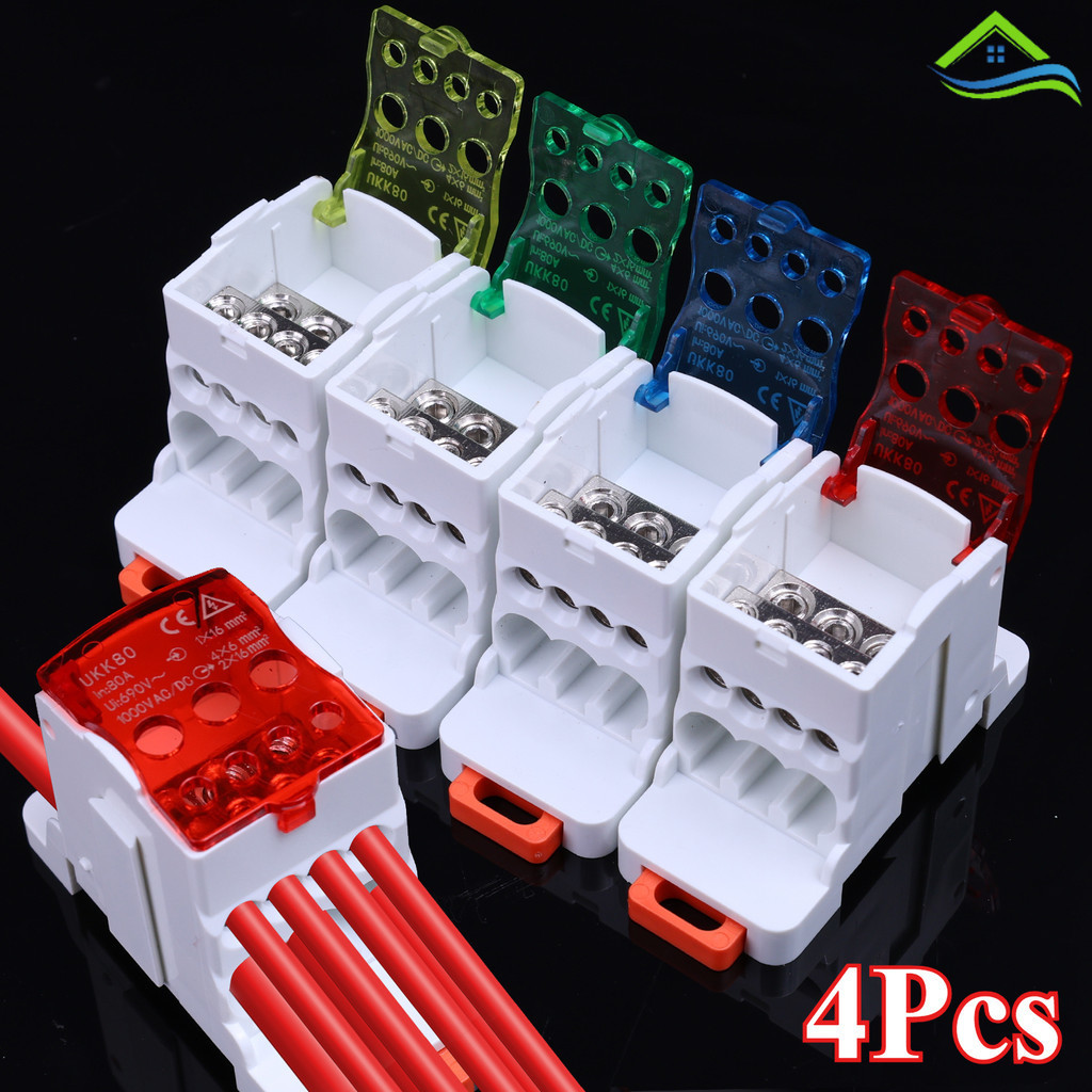 Quick 690V 80A Universal Compact Wiring Terminal - 7 Holes Electrical ...