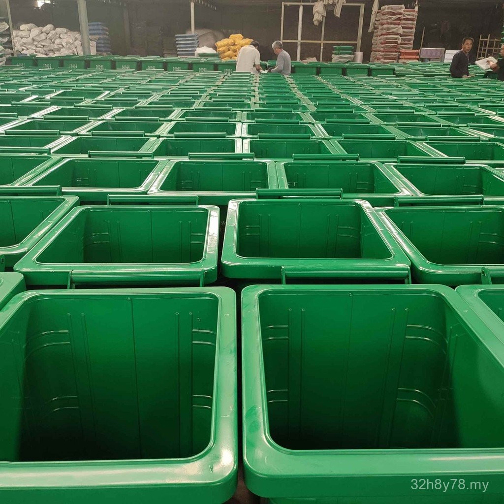 Tong Sampah Besi 240L Besi Sanitasi Besi Isih Luar Tong Sampah Tong ...