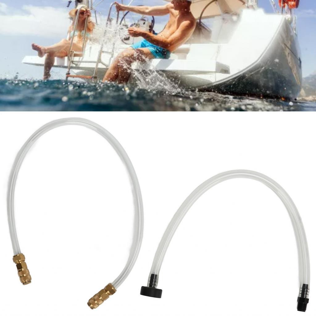 Cloudshop Oil Filler Hose Bridge Tube Kit PVC Brass Easy To Use Boat ...