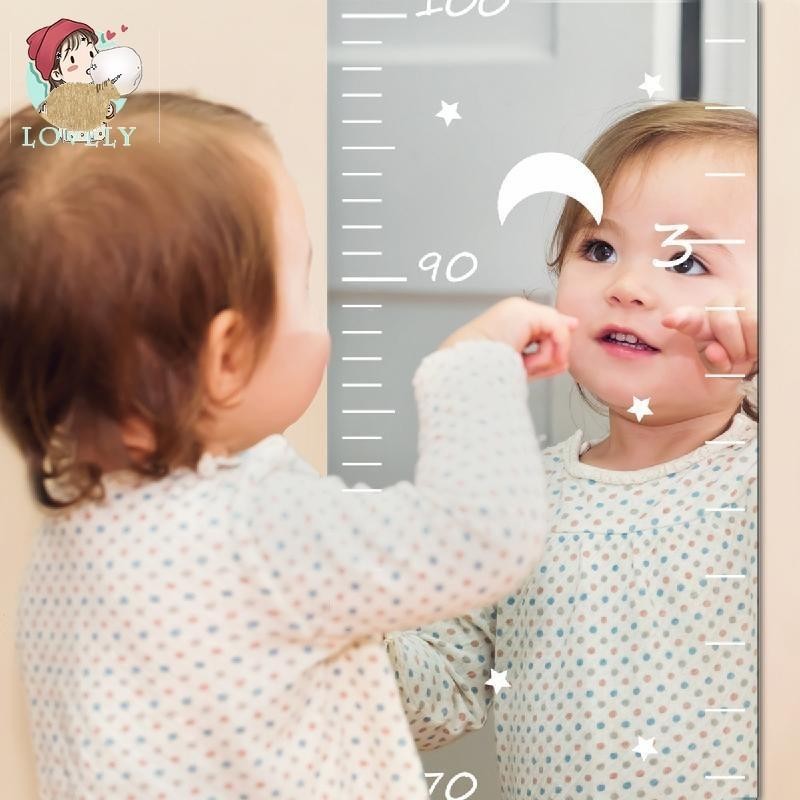 Mirror Growth Chart for Wall, Puzzle Mirror Height Chart Acrylic Height ...