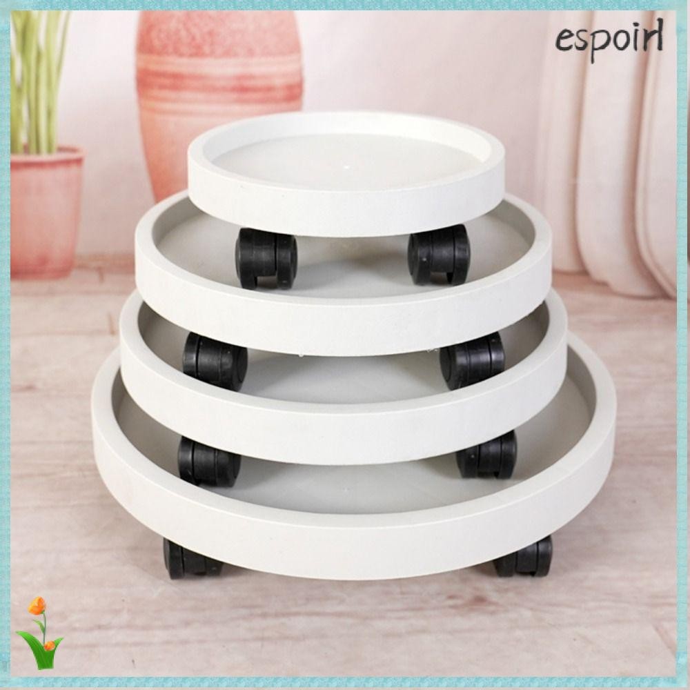 ESPOIR Plant Stand Base, With Water Tray Flower Plant Pot Base Flower ...