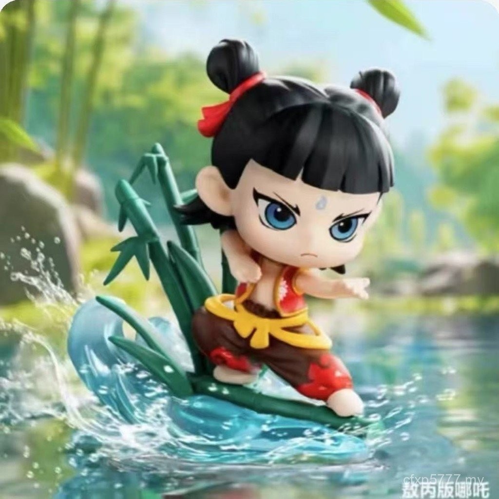 [Produk baru. Jenis popular] POPMART Bubble Mart Nezha budak sihir yang ...