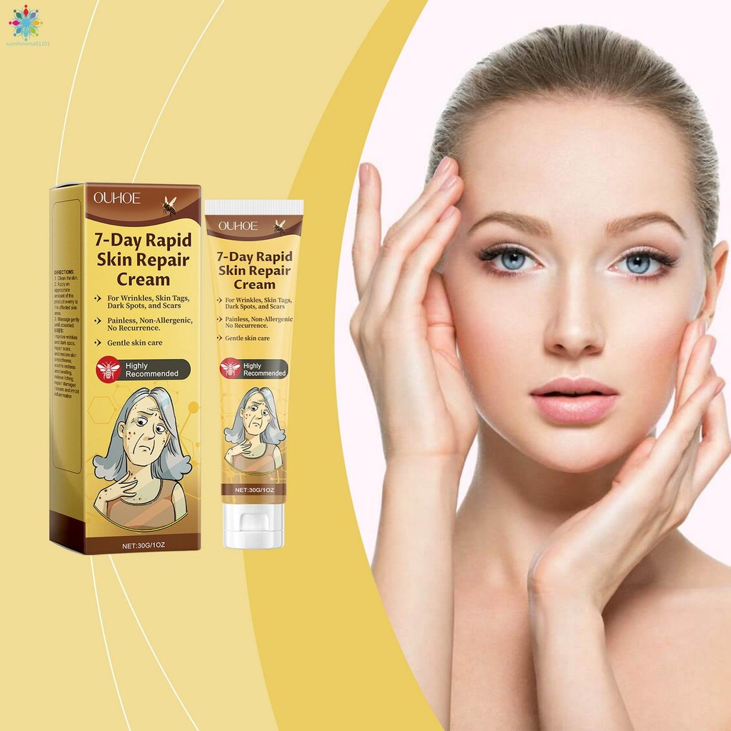 7-Day Rapid Skin Repair Cream Improve Skin Pigmentation Cream | Shopee ...