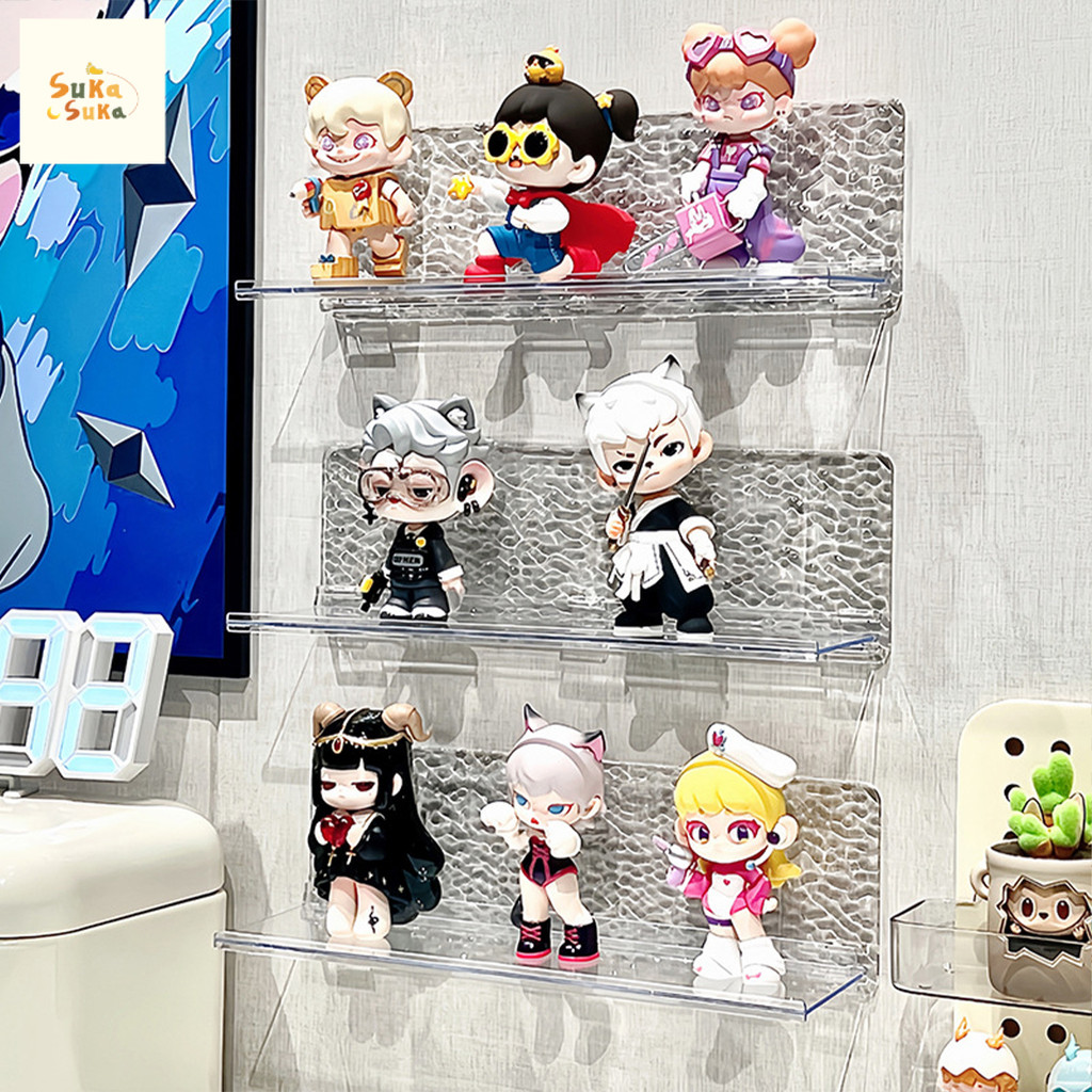 Blind Box Storage Wall Mounted Rack Popmart Figures Showcase Display ...