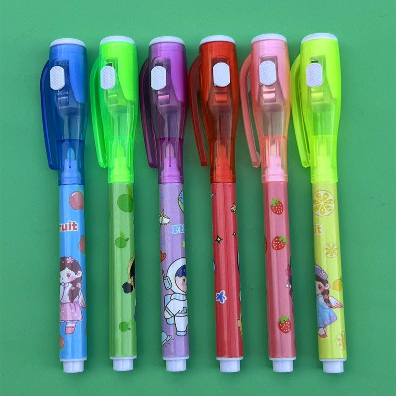 Student Exclusive Invisible Marker Highlighter LED Light Ultraviolet ...