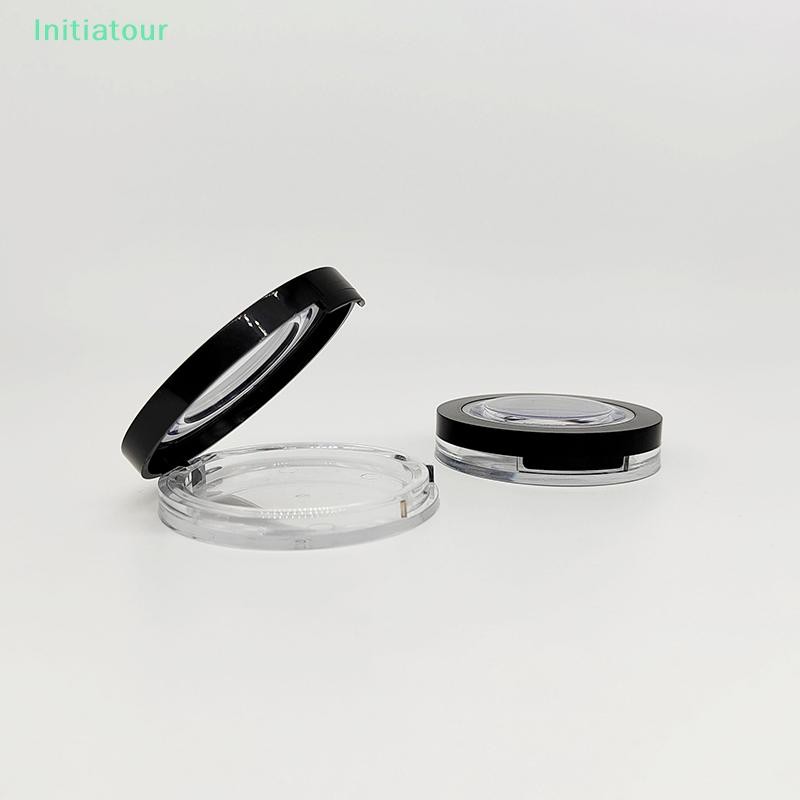 Initiatour 1Pcs Transparent Pigment Packaging Box Eye Shadow Empty Disk ...