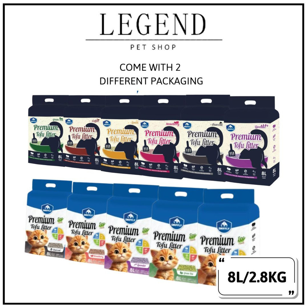 Sniffly Tofu Cat Litter- (2.8kg/8L) | Shopee Malaysia