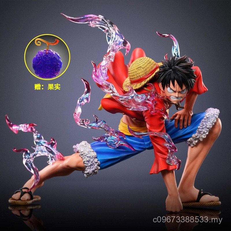 Ada Stok One Piece Figure Luffy LX Gear 2 Ground Slamming Luffy Anime ...