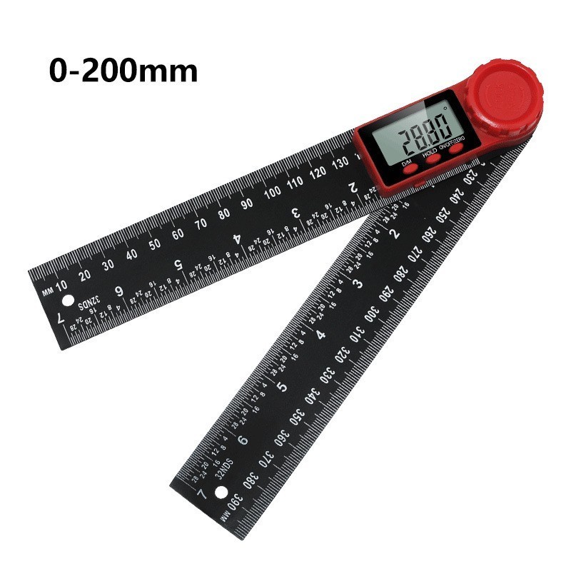 [1144 People Praise] Two-in-One Digital Display Angle Ruler Protractor Digital Display ...