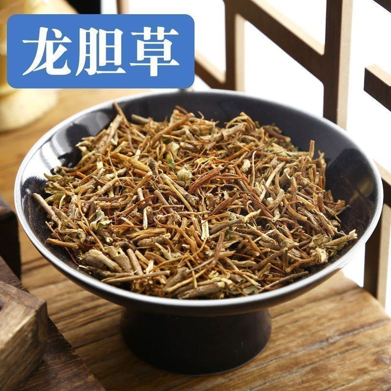 Gentian, bahan perubatan Cina, produk baru, Gentian liar, rumput ...