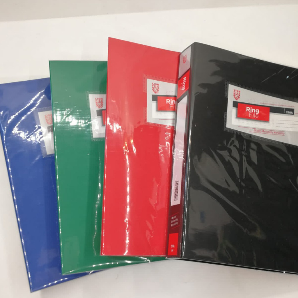 LION FILE PP RING FILE A4 (210A) | Shopee Malaysia
