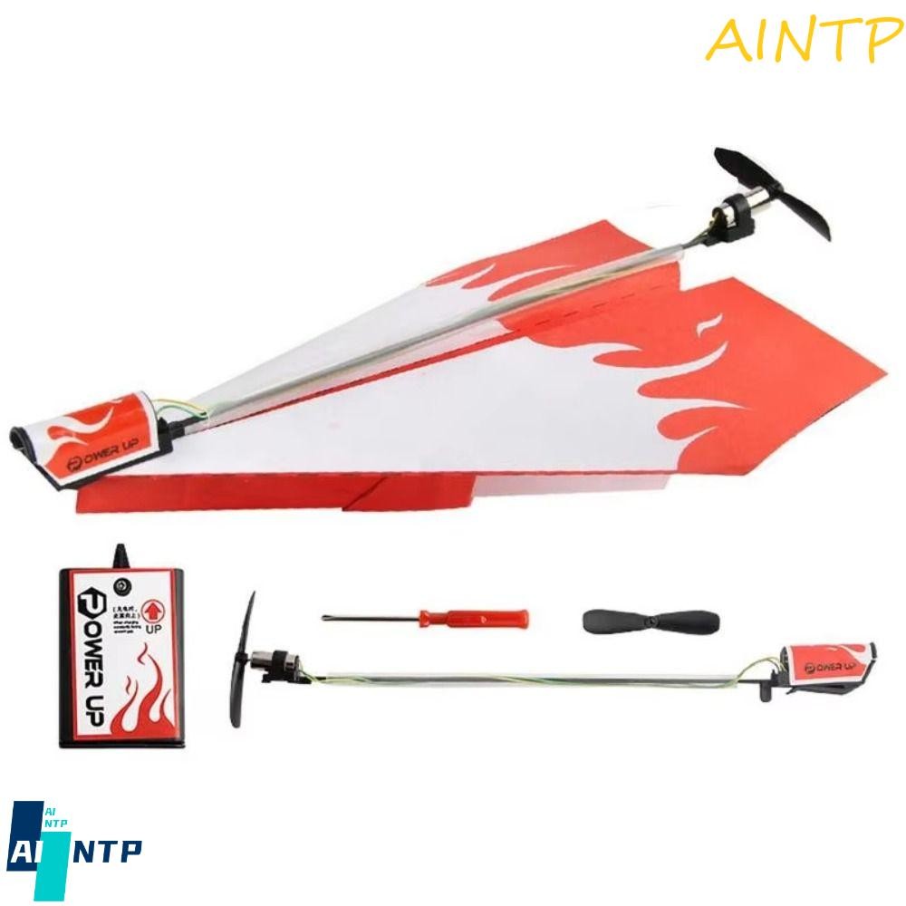 AINTP Folding Paper Plane, Flying Toys Hand Throwing Airplane Electric ...