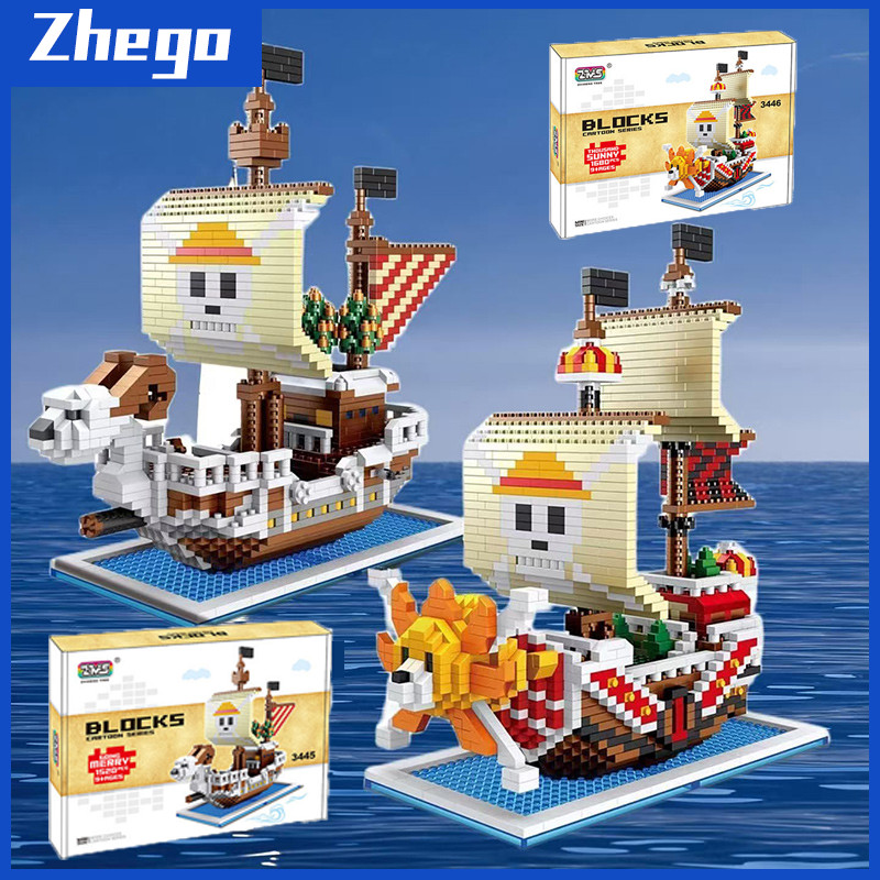 Large Ship One Piece Going Merry Thousand Sunny Pirate Ship Pirate Ship ...