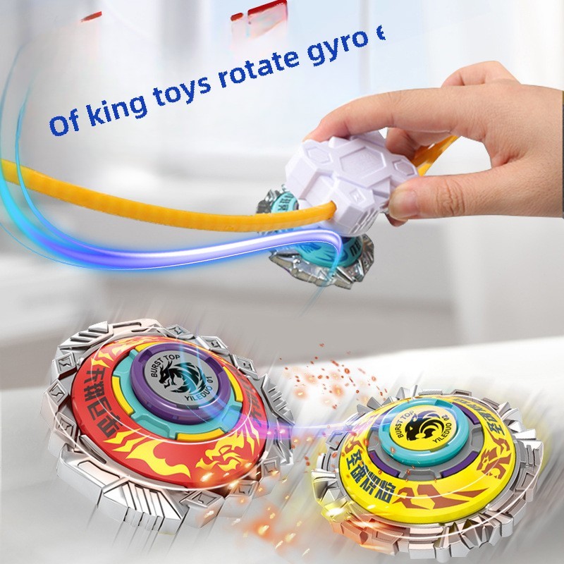 New Beyblade Beyblade X Battle Gyro Pull-out Launcher Rotating Gyro Alloy version Spinning Tops ...
