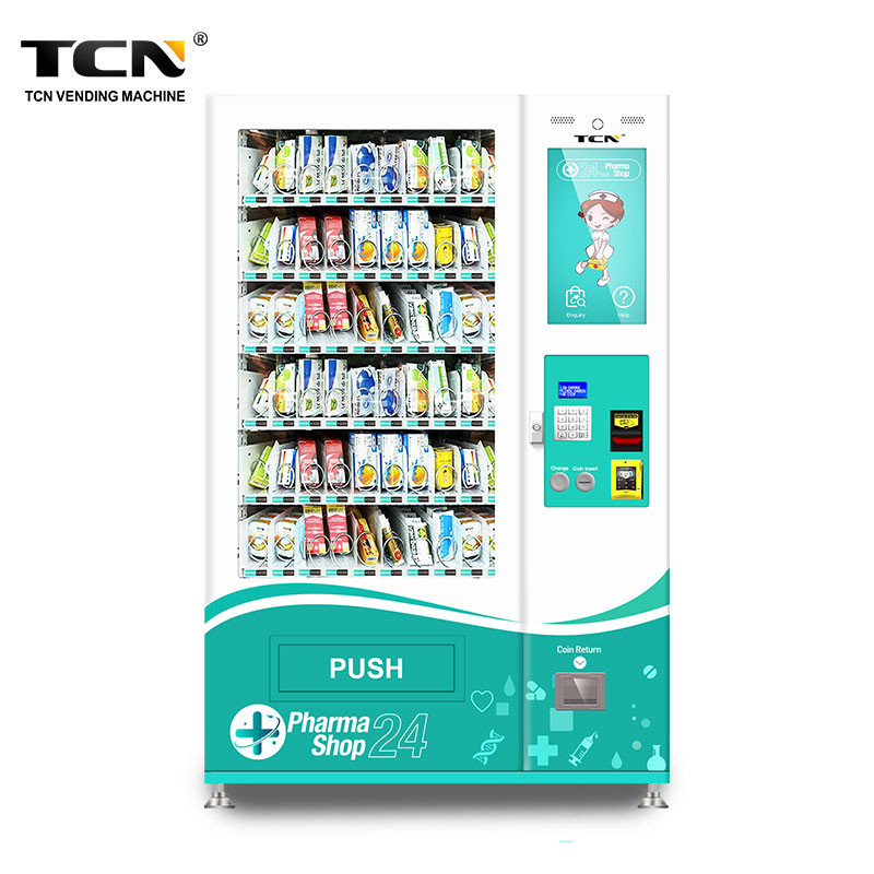 TCN Touch Screen Smart Vending Machines Harm Reduction Vending Machine ...