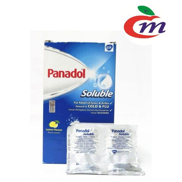 Panadol Soluble Lemon Flavour 4pcs | Shopee Malaysia