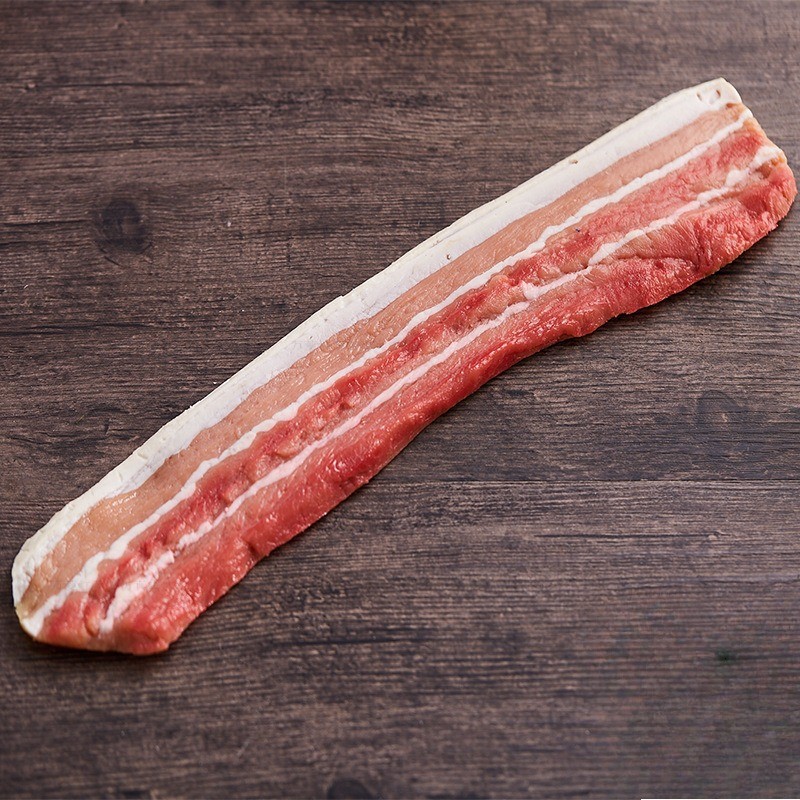 Fake Long Strip Pork Meat Simulation Pork Belly Slices Model Food ...