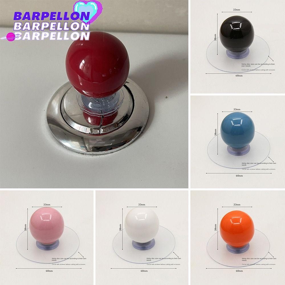 BARPELLON Toilet Tank Button, Ball Shape Dopamine Color Drawer Handles ...