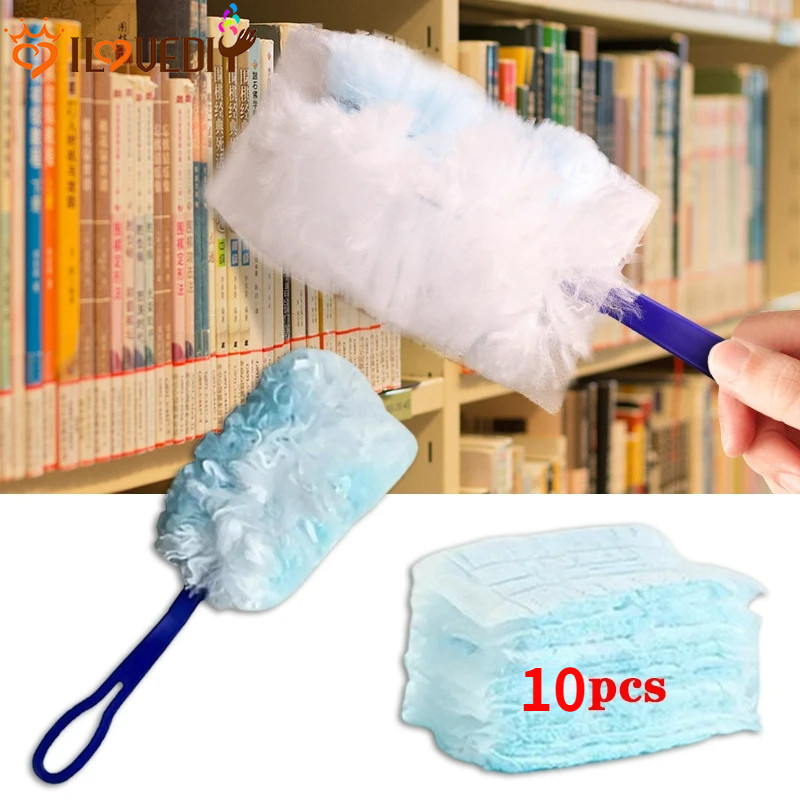 Disposable Electrostatic Dust Duster - Microfiber Blind Dusting Brush ...