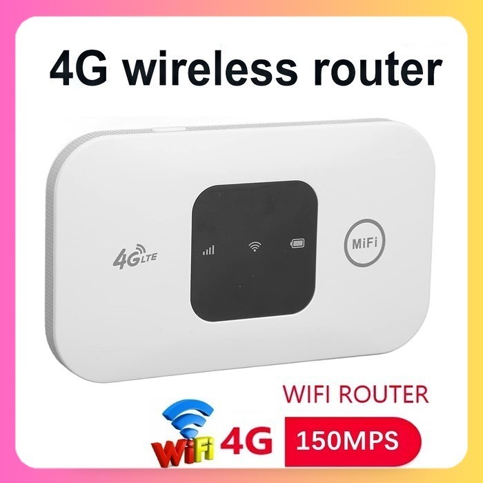 MF800 2 4G WiFi Router, Portable 4G LTE Modem Router with SIM Card Slot ...