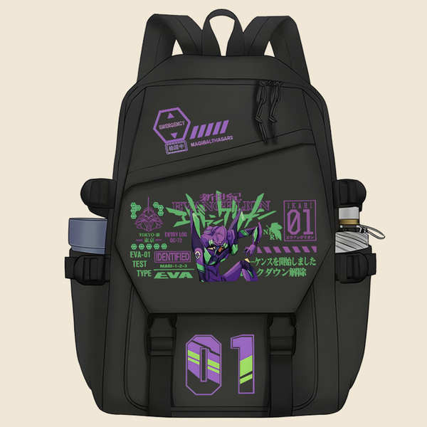 New World Evangelion Backpack ins High-value Handsome EVA School Bag ...