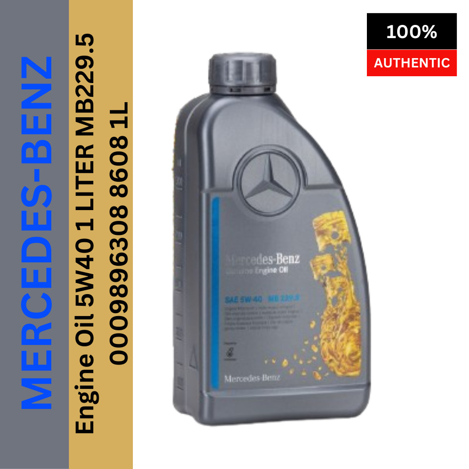 A 000 989 52 04 11 FIFW Mercedes Benz Original Engine Oil 5W40 1 LITER ...