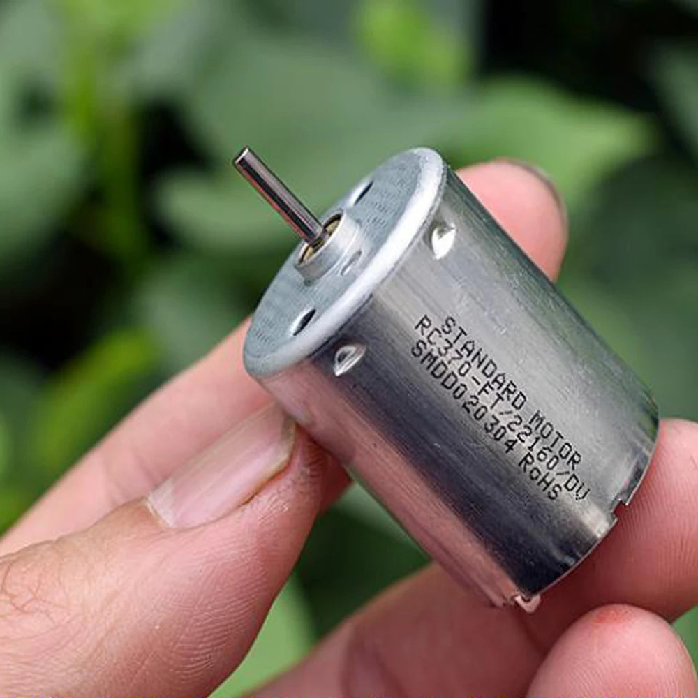 1PCS RC-370 Micro Carbon Brush Motor DC 5V 6V 6000RPM High Torque Fan ...
